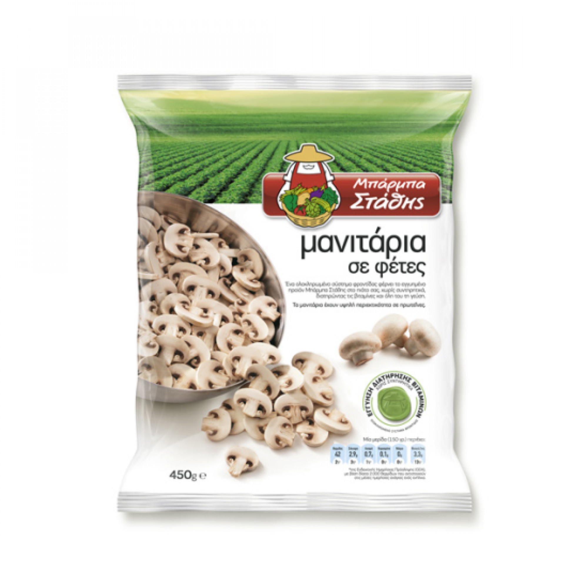 ΜΑΝΙΤΑΡΙ ΦΕΤΕΣ 12x450γρ. ΚΤΨ Μ/Σ