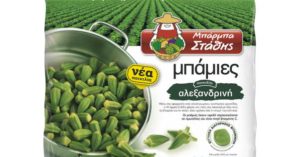 ΜΠΑΜΙΕΣ ΠΟΙΚΙΛΙΑ ΑΛΕΞΑΝΔΡΙΝΗ 12x750γρ. ΚΤΨ Μ/Σ