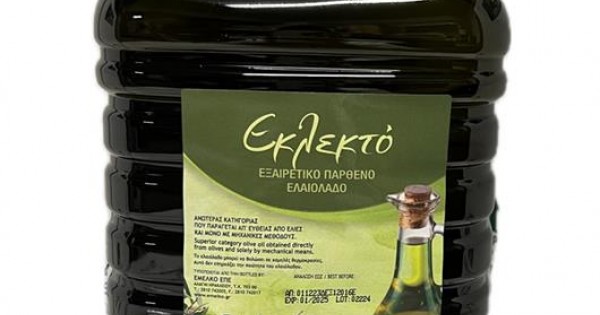 ΕΞΤΡΑ ΠΑΡΘΕΝΟ ΕΛΑΙΟΛΑΔΟ PET 5 ΛΙΤΡΩΝ ΕΚΛΕΚΤΟ ΚΡΗΤΗΣ